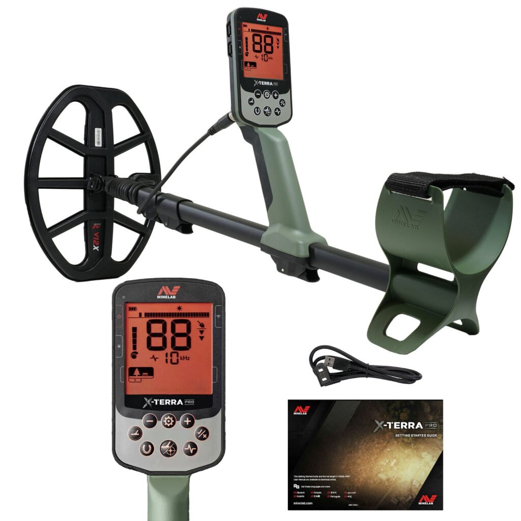 Detector de metales Minelab X Terra Pro Sumergible Multifrecuencia ...